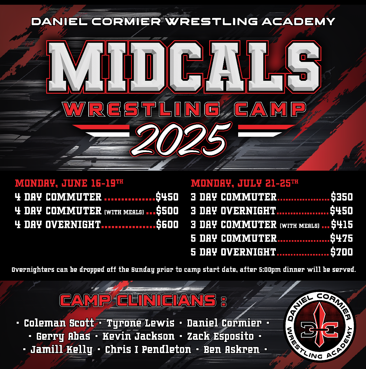 Daniel Cormier Wrestling – Embrace the Grind